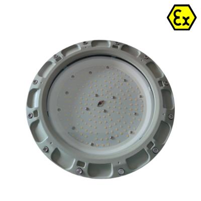 China Explosion-Proof LED Luminaire ATEX IEC rated with 185lm/w Energy Efficiency IP66 WF2 for Zone 1 Oil GAS industrial light for sale