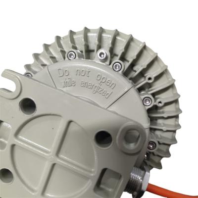 China Explosion-Proof LED Luminaire ATEX IEC rated with 185lm/w Energy Efficiency IP66 WF2 for Zone 1 Oil GAS industrial light for sale