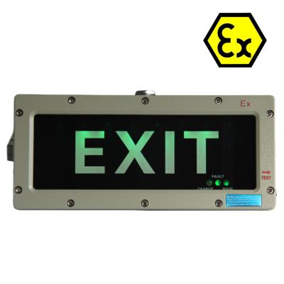 중국 ATEX 3 와트 폭발 방지 출구등 180분 비상시간 판매용