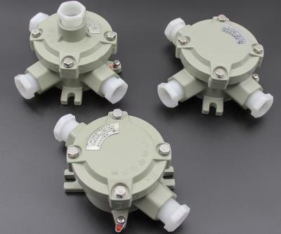 Cina WF2 Box di giunzione a prova di esplosione IP65 in alluminio pressofuso con 2/3 di ingressi di cavo in vendita