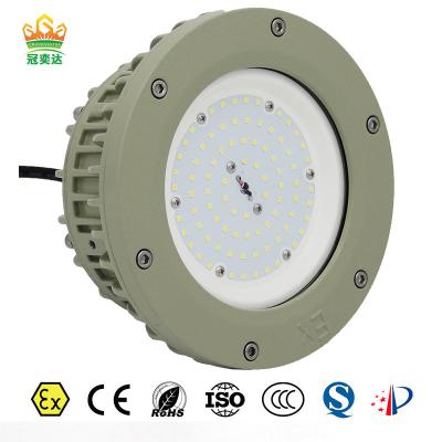 중국 IP66 인증 ATEX 방폭 LED 하이 베이 조명 (석유, 가스, 화학, 광산 환경용) 효율 160lm/w 판매용