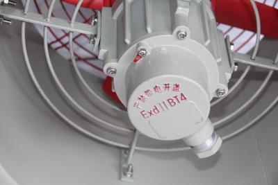 China Ventilador de escape a prueba de explosiones Clase I División 2 – Ventilador de gabinete montado en pared de alto flujo a prueba de chispas en venta