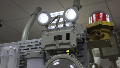 2x5W IP65 Explosion Proof LED Emergency Light – Rechargeable for Hazardous Areas