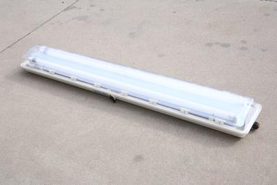 China Luz fluorescente à prova de explosão resistente à corrosão com entradas de conduto G 3/4 WF2 Ex d e IIC T6 Gb/ DIP A21 TA à venda