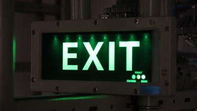 China Wall Mounting Flameproof Emergency Light with High CRI Color Rendering Index Ra ≥70 and Long Lifespan for sale