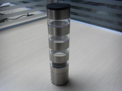 Cina Handle Stainless Steel Pepper Mills / Stainless Steel Salt And Pepper Grinder in vendita