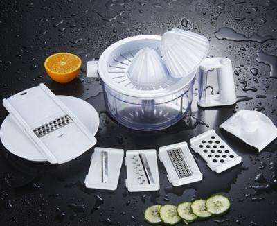 Cina HIPS and 18/0 stainless steel blade fruit and vegetable Kitchen Aid Grater, super dome in vendita