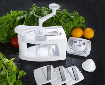 Cina ABS, PS and 18/0 stainless steel Kitchen Aid Grater, Multi Cutter for vegetable and fruit in vendita