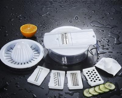 Cina 18/8 stainless steel and HIPS fruit and vegetable Kitchen Aid Grater, super dome in vendita