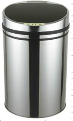 Cina Round Stainless Steel Sensor Dustbin 33 L , Popular Household Products in vendita