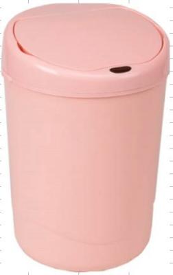 Cina Pink Plastic Dustbin With 4L Capacity , Popular Household Products in vendita
