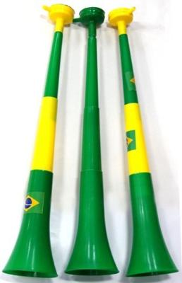 Cina Multicolor Fan Horn with 3 Sections For 2014 World Cup Brazil in vendita