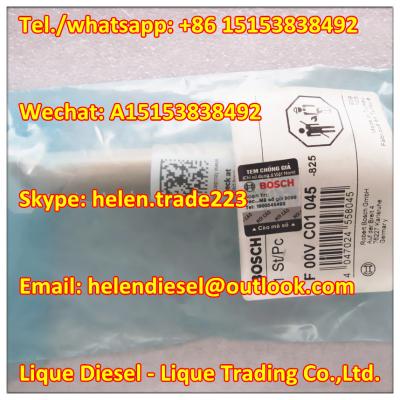 China original BOSCH Valve F00VC01045 , F 00V C01 045 ,Genuine and New Injector Control Valve Fit 0445110120, 0445110151 etc. for sale