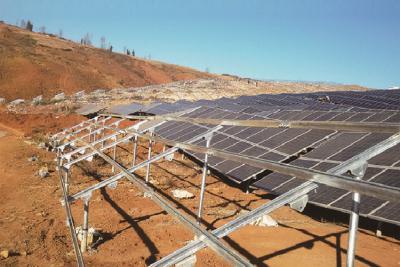 China Kaltgewalzte Solar-PV-Modul-Einbaustruktur leicht anwendbar Montage reiben zu verkaufen