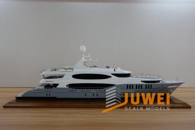 China Collection Model Luxury Yacht Model for Display and Teaching JW-04 Based on The Renderings for sale