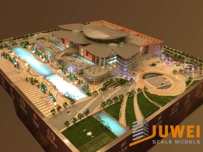 China Advertising-Friendly Display Model Maker JW-34 for World Class Scale Commercial Center Building for sale