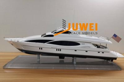 China 10 Projects Per Month Plastic Yacht Model JW-225 Partners Shipowners Shipyards Designing Institutes Glass Base for Display for sale
