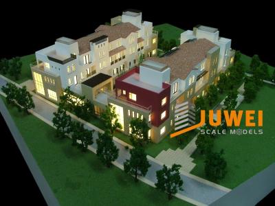 China Plastic Scale Model Making JW-219 for Real Estate Development 10 Projects Per Month 100/1 200/1 300 etc. Professional for sale