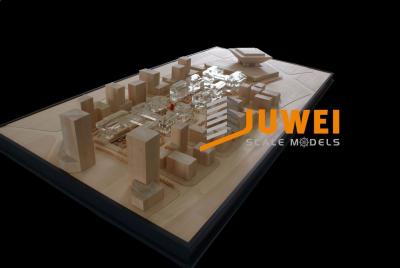 China 300/1 400/1 500 Wooden Scale Model for Architecture Design JW-84 Display/Marketing/Teaching Model for sale