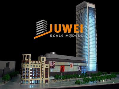 China Scale Architectural Tower Building Model JW-47 Display Model for 10 Project Per Month in High Demand for sale