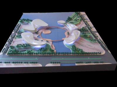 China Handmade Architectural Scale Model Maker JW-105 for Your Commercial Model Designing Requirements for sale