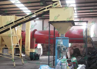 Cina Completi la linea di produzione del fertilizzante organico macchina del granulatore del fertilizzante in vendita