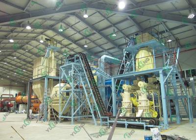 Cina Linea di produzione di legno della pallina della segatura della biomassa impianto di lavorazione di legno di 2T/H per combustibile in vendita