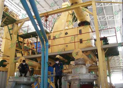 Cina macchina del mulino della pallina della buccia del riso della produzione di attrezzature della pallina della biomassa 90kw in vendita