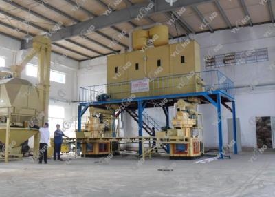 Cina La biomassa del substrato del fungo appallottola la linea di processo di fabbricazione per le palline di legno di pino in vendita
