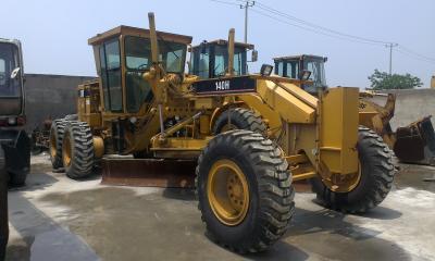 China used year- 2007 CAT 140H motor grader for sale , used construction equipment for sale