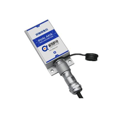 China Good Precision Inclinometer RS232 RS485 TTL CAN Dual Axis Tilt Sensor 2 Axis Clinometer for tower building bridge etc for sale