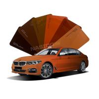 Quality 1.52*15m Anti Scratch Yellow Orange TPU Ppf Color Wrap A Grade Glue Viscosity for sale