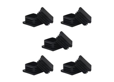 Cina 2 dentro. X 2 dentro. Cappuccio di plastica della posta del quadrato nero per il recinto 50mmx50mm 100mmx100mm in vendita