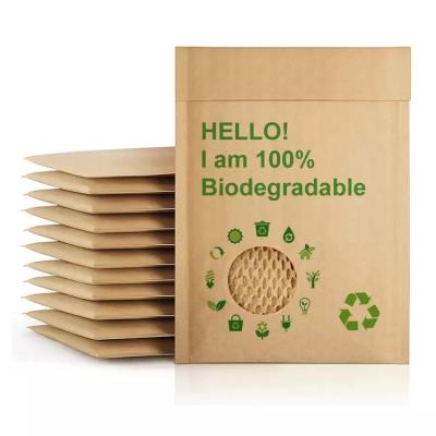 Cina Carta Kraft a nido d'ape antiurto biodegradabile per buste espresse in carta kraft in vendita