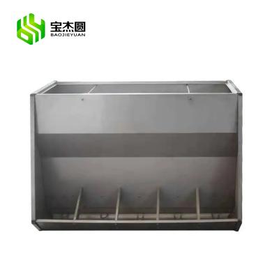 China Stainless Steel Pig Feeder Automatic Feeder for Pigs Piggery Farming Animal Feeding Trough for sale