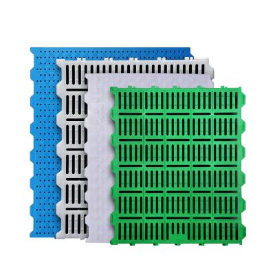 China Hot Sale PP Polypropylene Plastic Slatted Slat Floor for Pig Farm Factory Price Dung Leaking Leaky Plate for sale
