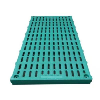 China BMC Resin Farrowing Crate Slat Leaky Floor Dung Leaking Leaky Plate Mats for Pig Farm Factory Price for sale