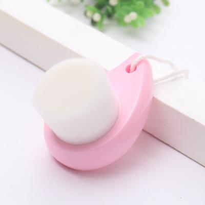 China ISO 9001 Portable Colorful Manual Face Wash Cleansing Brush for sale