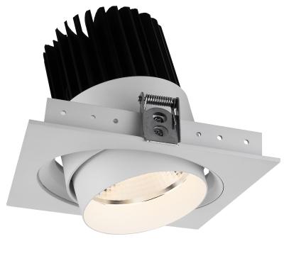 Cina 30W 30deg che il quadrato ribaltabile il TDC 2700-3000K ha condotto Dimmable Downlights 700mA ha tagliato 154*150MM in vendita