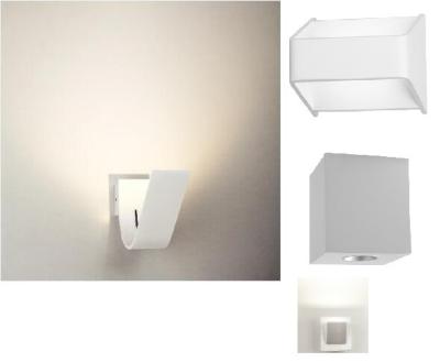 Cina La parete dell'interno della PANNOCCHIA 3W LED del CITTADINO si accende/il corpo dell'alluminio lampada da parete 2700K 4000K in vendita
