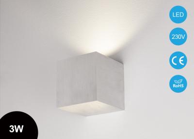 Cina configurazione decorativa dell'interno della luce del pacchetto della parete della PANNOCCHIA LED della focaccina al latte della parete 3W in 3 CE RoHs del driver 230V di punto LED in vendita