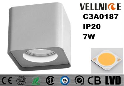 Cina La superficie commerciale del soffitto di Downlights del punto 2700K della PANNOCCHIA quadrata LED ha montato 7 Watt/C3A0187 in vendita