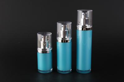 Κίνα UKMS19 15ml-30ml-50ml UKPACK Διπλό στρώμα 30ml PMMA Καλλυντική άνευ αέρα φιάλη αντλίας για κρέμα ματιών Essence προς πώληση