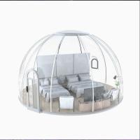 Quality Solid Sheet Homes Prefab Outdoor Bubble Tent Restaurant Night Scene Transparent Camping Tent for sale