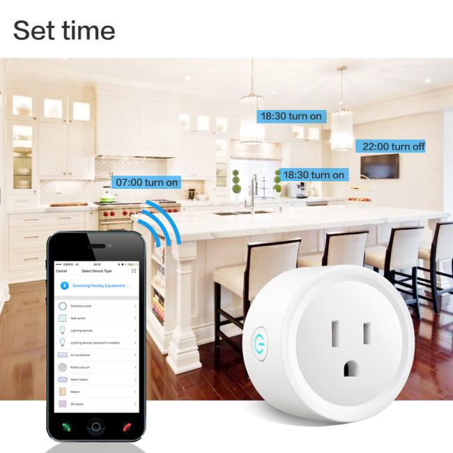 Smart Plug application in living room