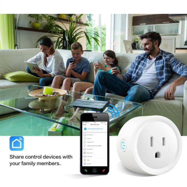 Smart Plug application in bedroom