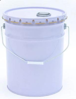 China Staal 5 Gallon Metalen Verf Bucket Roestvast Met Spouted Lug Cover Te koop