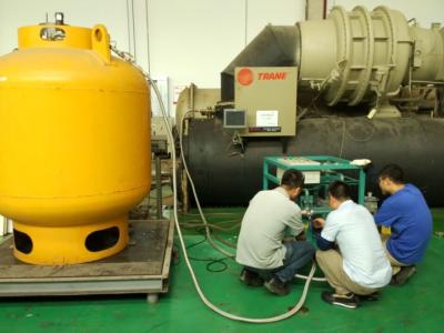 중국 ATEX 인증 폭발 방지 냉각기 복구 장치 R600 R290 R1234YF 판매용