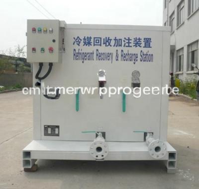 중국 CFC HFC 컬렉터 프레온 A / C 에어컨 냉장료 복구 충전 기계 R22 R134a 냉장료 복구 장치 5HP 복구 펌프 판매용