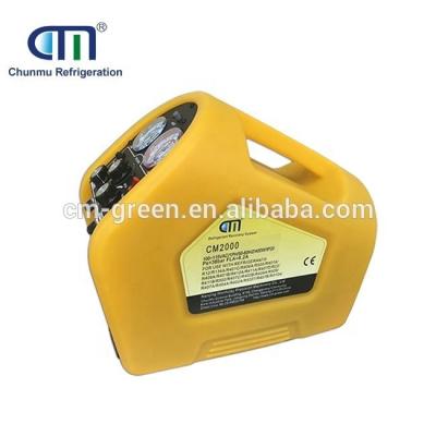 中国 R22 ISO 認証付き 油が少ない冷却剤回収機 販売のため
